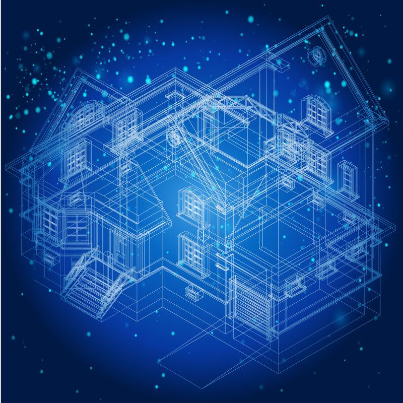 建筑图纸矢量设计图片-建筑工程的设计矢量素材-高清图片-摄影照片-寻图免费打包下载