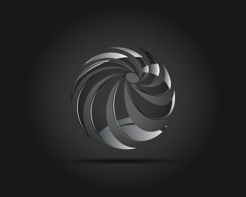 矢量抽象logo设计图片-圆形创意标志矢量logo素材-高清图片-摄影照片-寻图免费打包下载