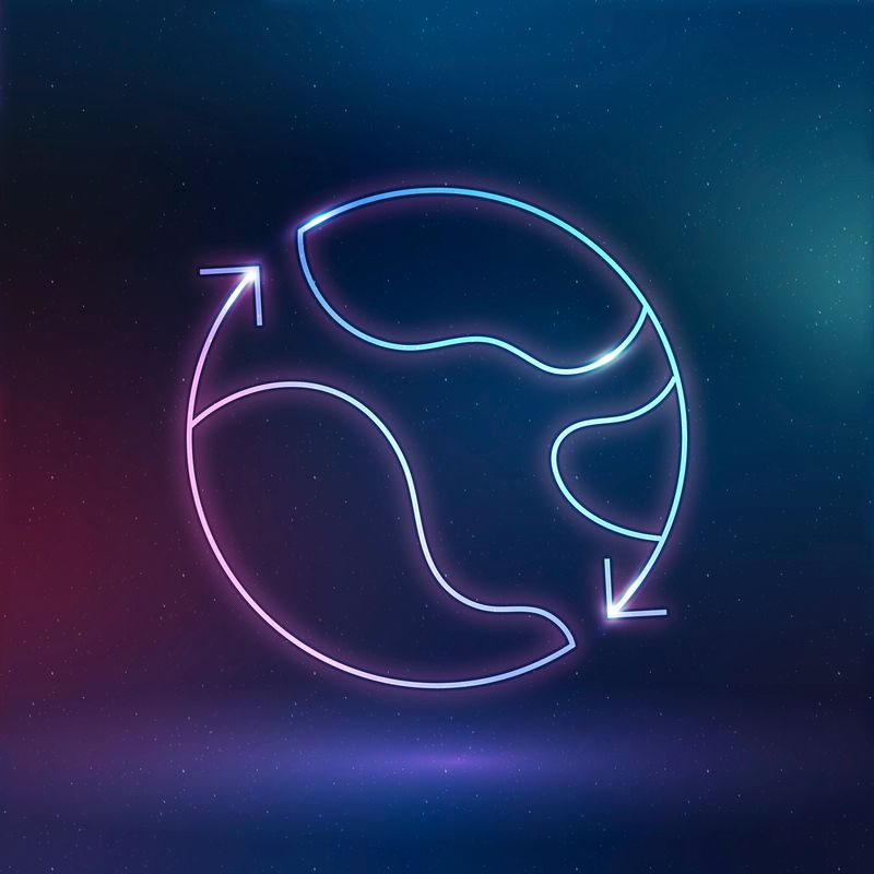 地球图标矢量环境保护符号素材-高清图片-摄影照片-寻图免费打包下载